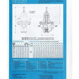 Mod. VRP - 100 / 140 - Varb Metalúrgica