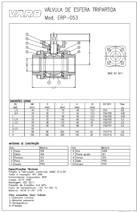 Mod. ERP-053 - Varb Metalúrgica